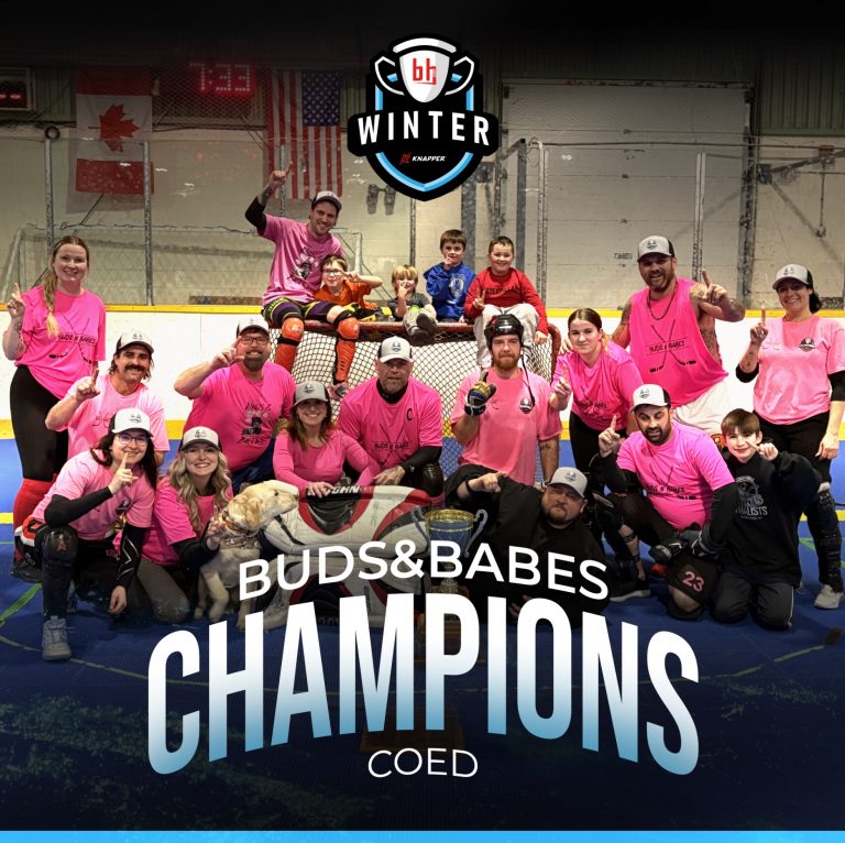 Check out our 2025 Winter Adult League Champions! - Ball Hockey