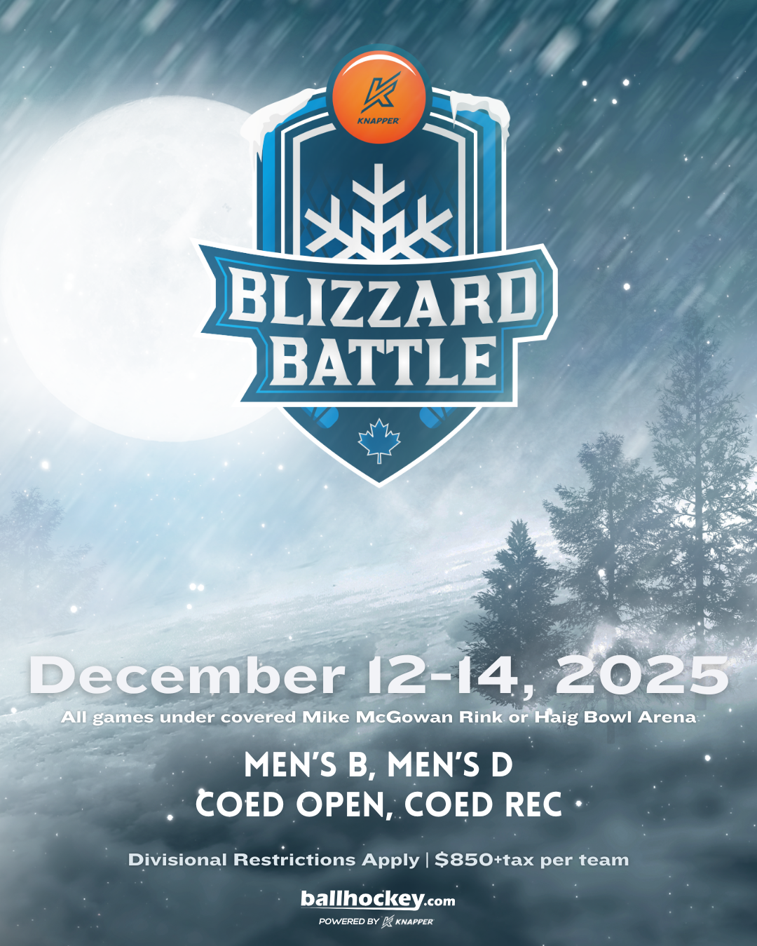 Blizzard Battle - Ball Hockey