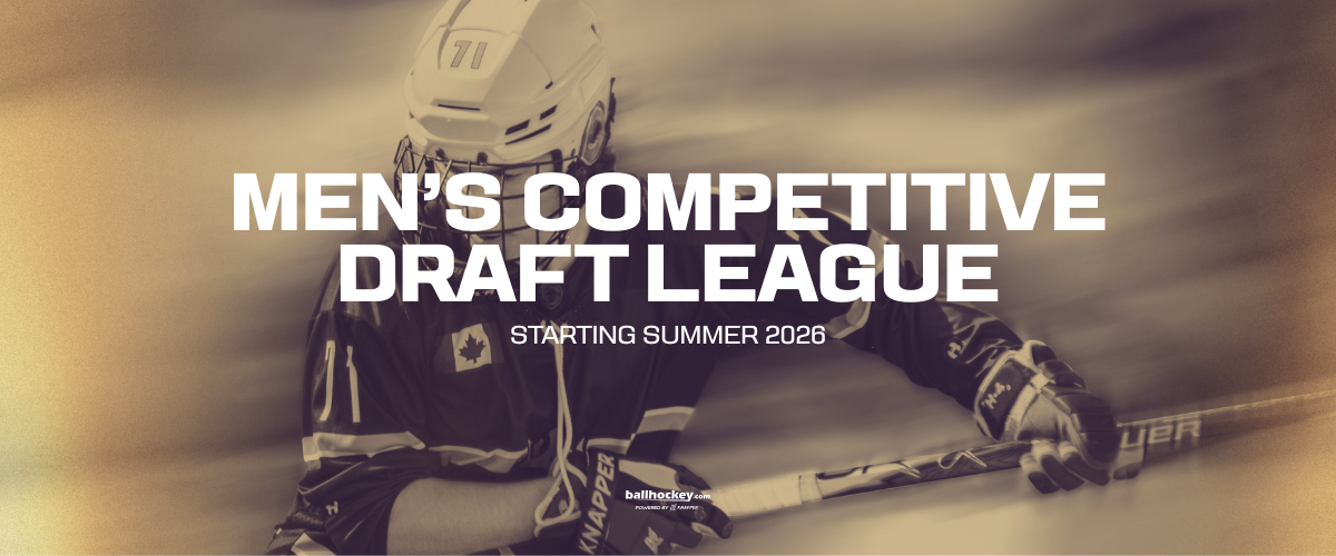 MEN'S COMPETITIVE DRAFT LEAGUE (Summer 2026) - Ball Hockey